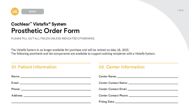 Order forms