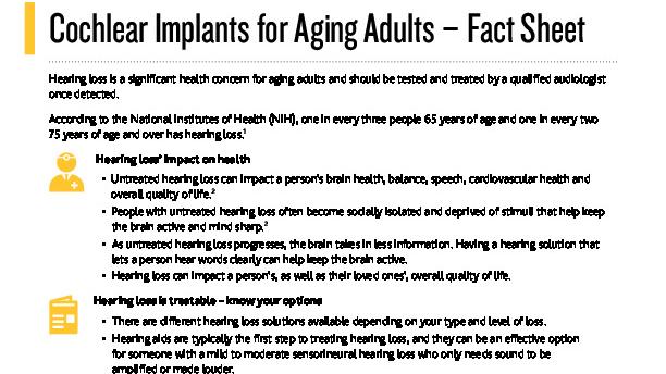 About cochlear implants