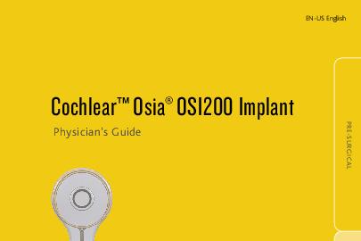 Osia® system surgical guides