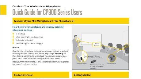 Accessories and connectivity guides